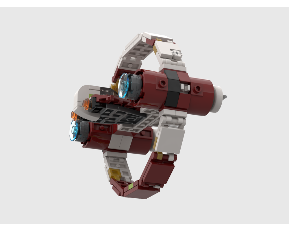Lego Moc Obi Wans Starfighter By Igorskywalker Rebrickable Build