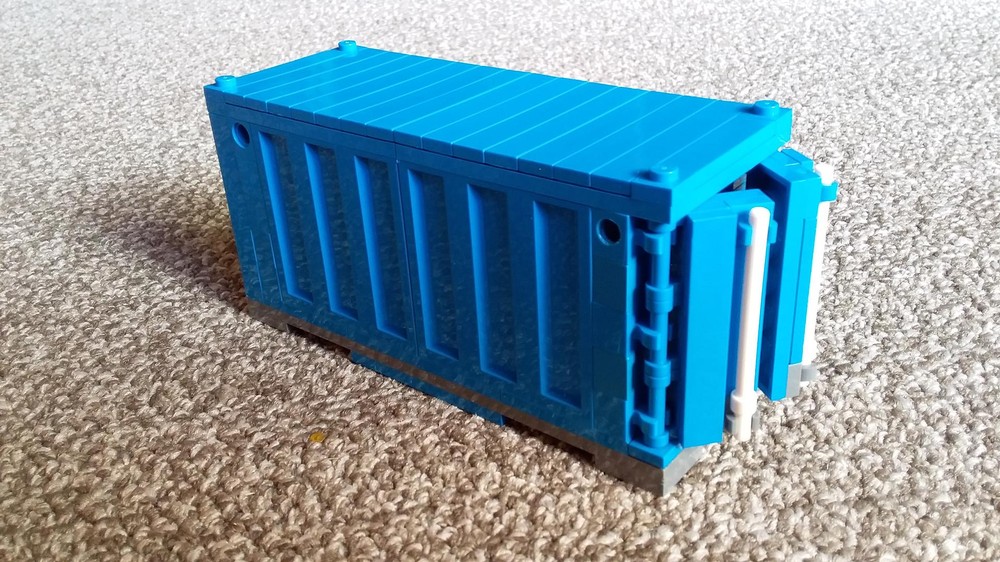 LEGO MOC Shipping Container by Tasblocker | Rebrickable - Build with LEGO