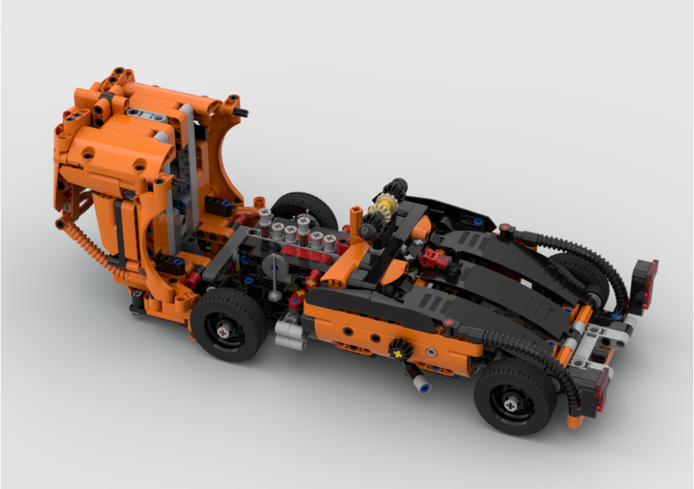 Lego Moc Tow Truck By Legonid Rebrickable Build With Lego