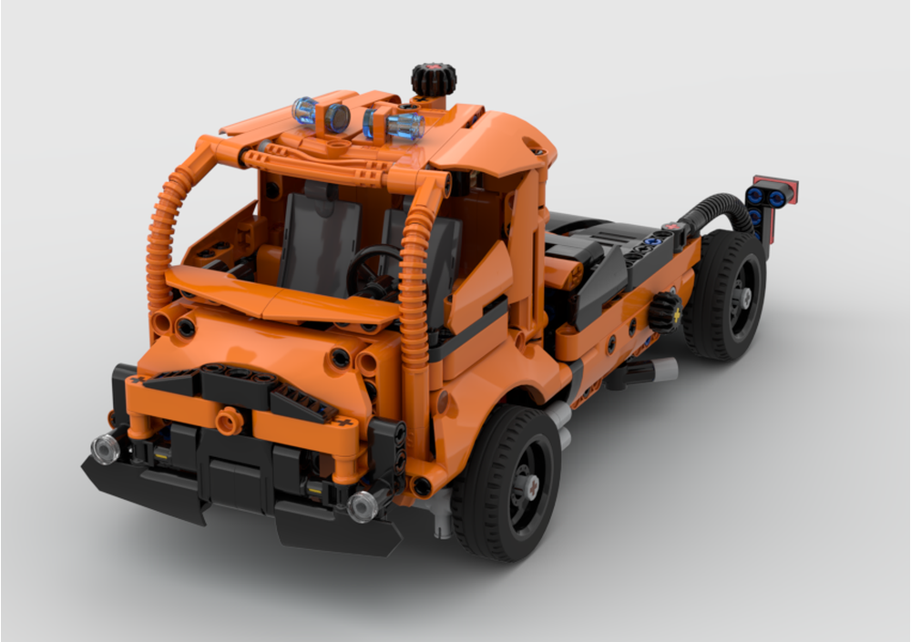 Lego Moc Tow Truck By Legonid Rebrickable Build With Lego