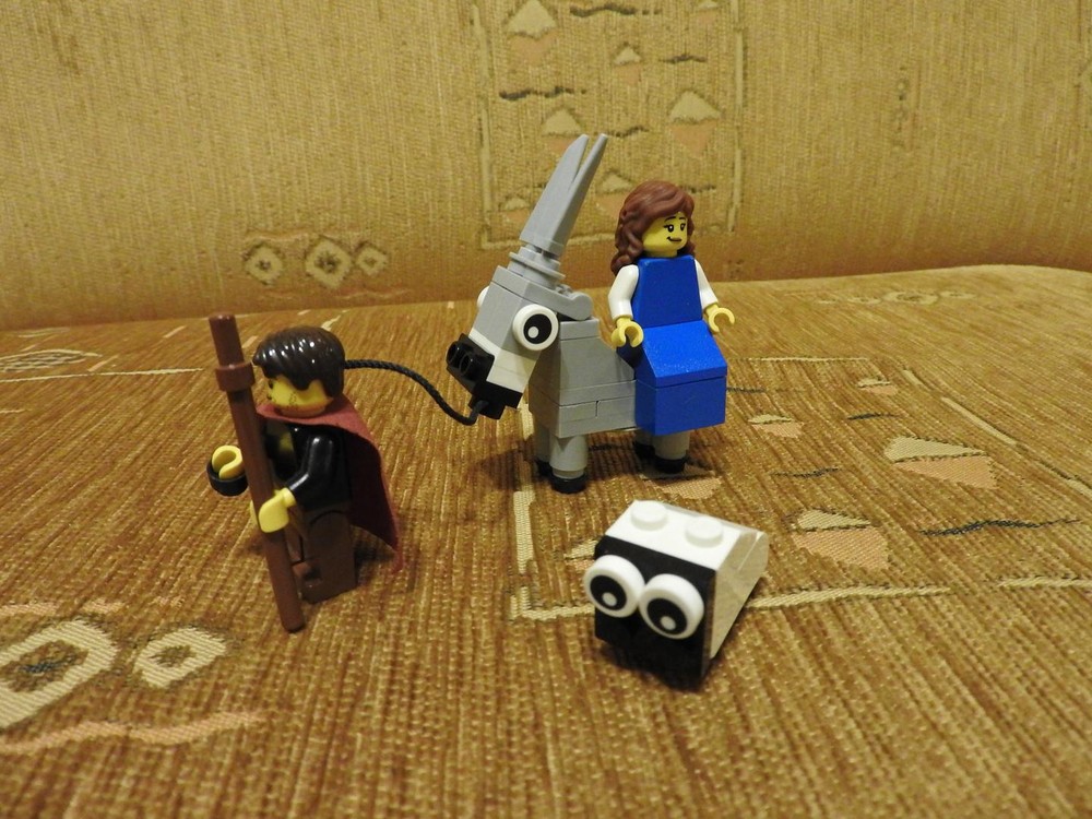 LEGO MOC Donkey & Sheep by KarolWes | Rebrickable - Build with LEGO