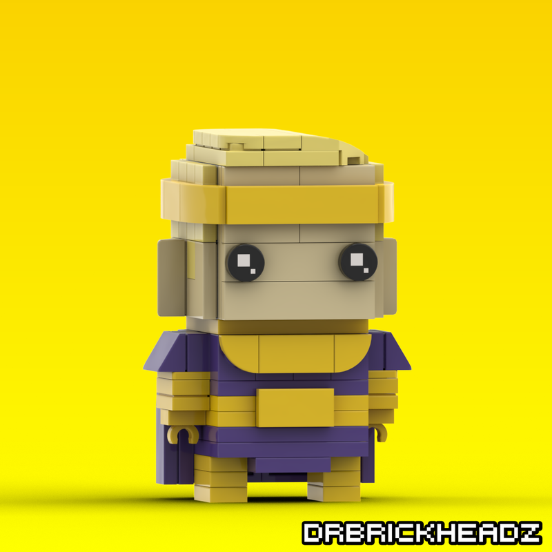 LEGO MOC Ozymandias (Watchmen) Custom Brickheadz by DrBrickheadz ...