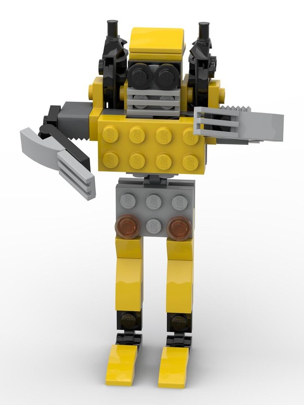 LEGO MOC 31014 Cyborg Wolverine by Dujk | Rebrickable - Build with LEGO