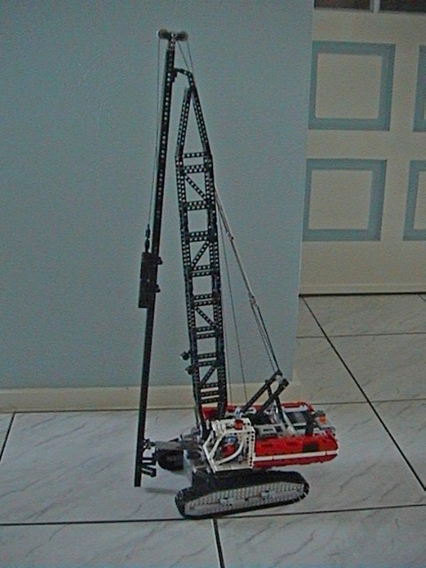 LEGO MOC Pile Driving Rig by Lucky-Ramses | Rebrickable - Build with LEGO