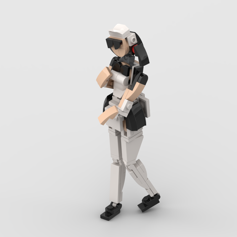 LEGO MOC Maid by BreadBrick | Rebrickable - Build with LEGO