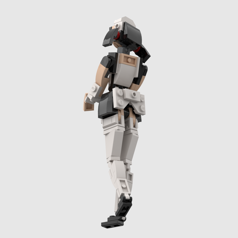 LEGO MOC Maid by BreadBrick | Rebrickable - Build with LEGO