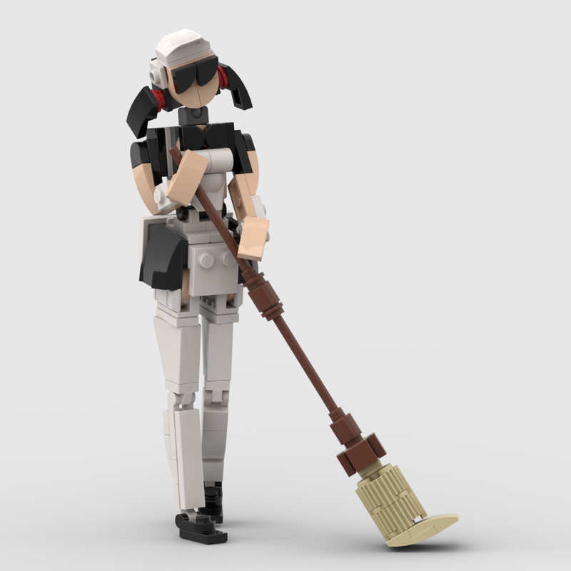 LEGO MOC Maid by BreadBrick | Rebrickable - Build with LEGO