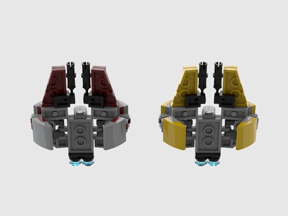 Lego Moc Jedi Interceptors By Igorskywalker Rebrickable Build With Lego
