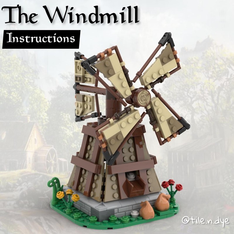 LEGO MOC LEGO Medieval/Castle WindMill moc by marinbrickdesign ...