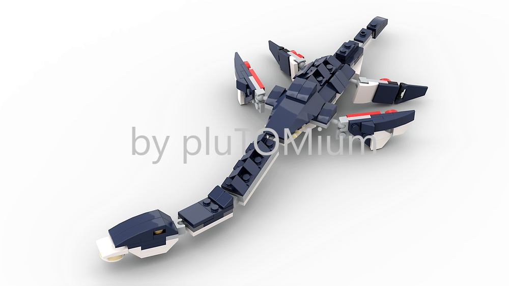 LEGO MOC Plesiosaurus (LEGO 31088 Alternate) by pluTOMium | Rebrickable ...