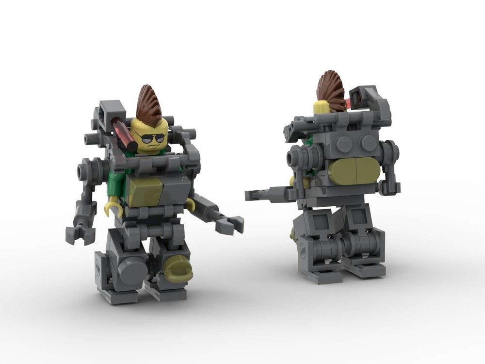 LEGO MOC Lego Cyberpunk Minifigure Suit by huboweno | Rebrickable ...