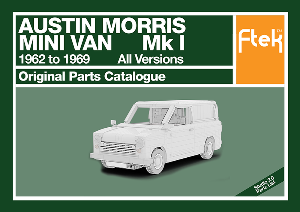 LEGO MOC-117612 Austin Morris Mini Van Mk I - '62 to '69 - Original ...