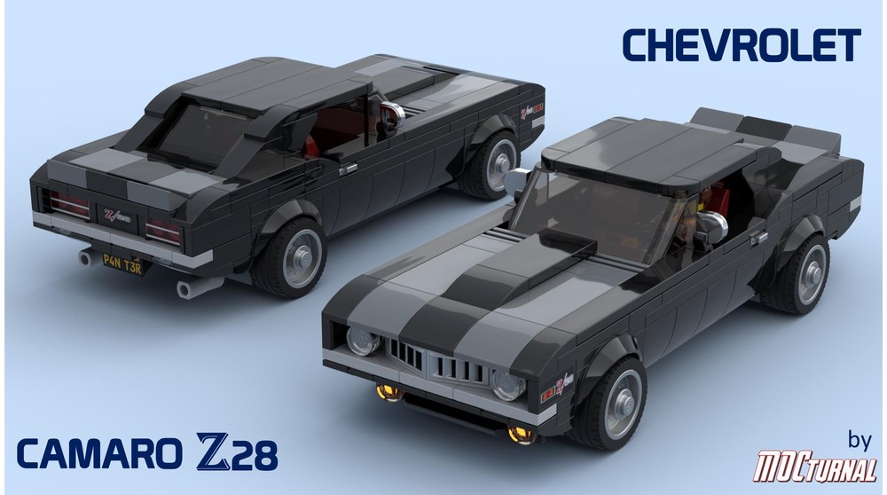 LEGO MOC MOCturnal Mini Icons Chevrolet Camaro Z28 3in1 by MOCturnal ...