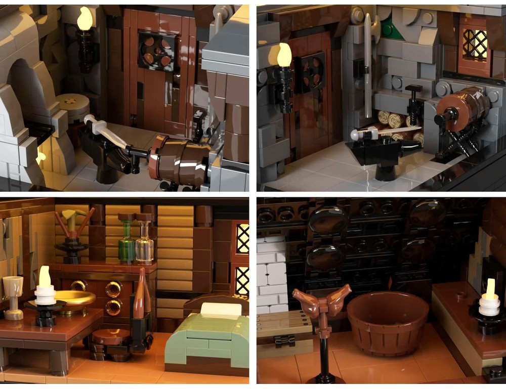 LEGO MOC Medieval Modular Street by PeetersKevin | Rebrickable - Build ...