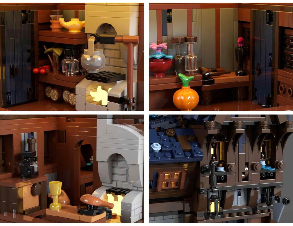 LEGO MOC Medieval Modular Street by PeetersKevin | Rebrickable - Build ...