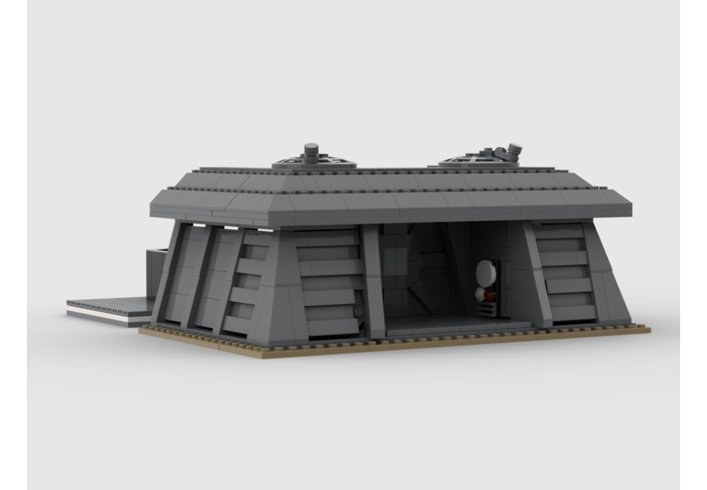 Lego Moc Endor Bunker By Delta38 Rebrickable Build With Lego