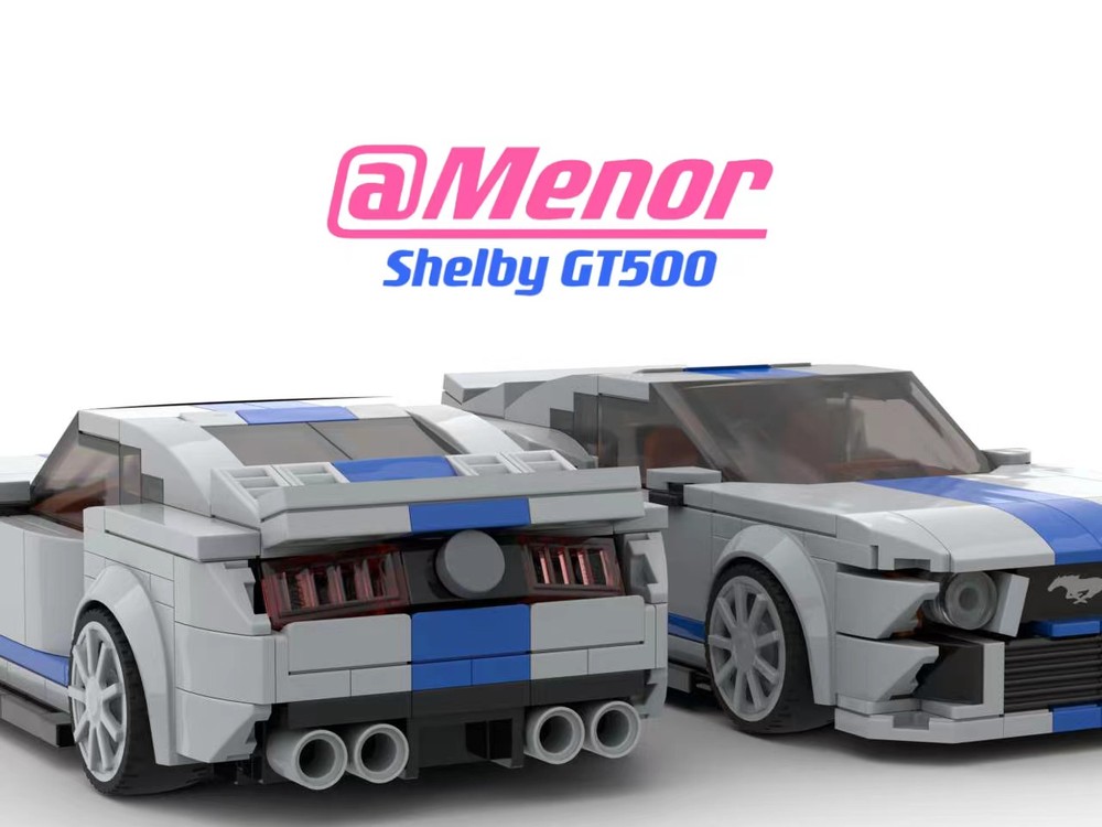 LEGO MOC Ford Mustang Shelby GT500(Generation 5 From Need for Speed) V1 ...
