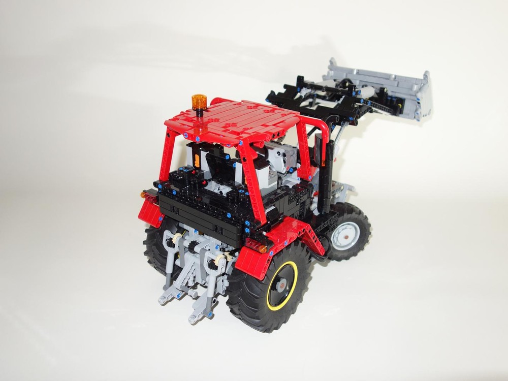 Lego Moc Rc Tractor By Filbert Rebrickable Build With Lego