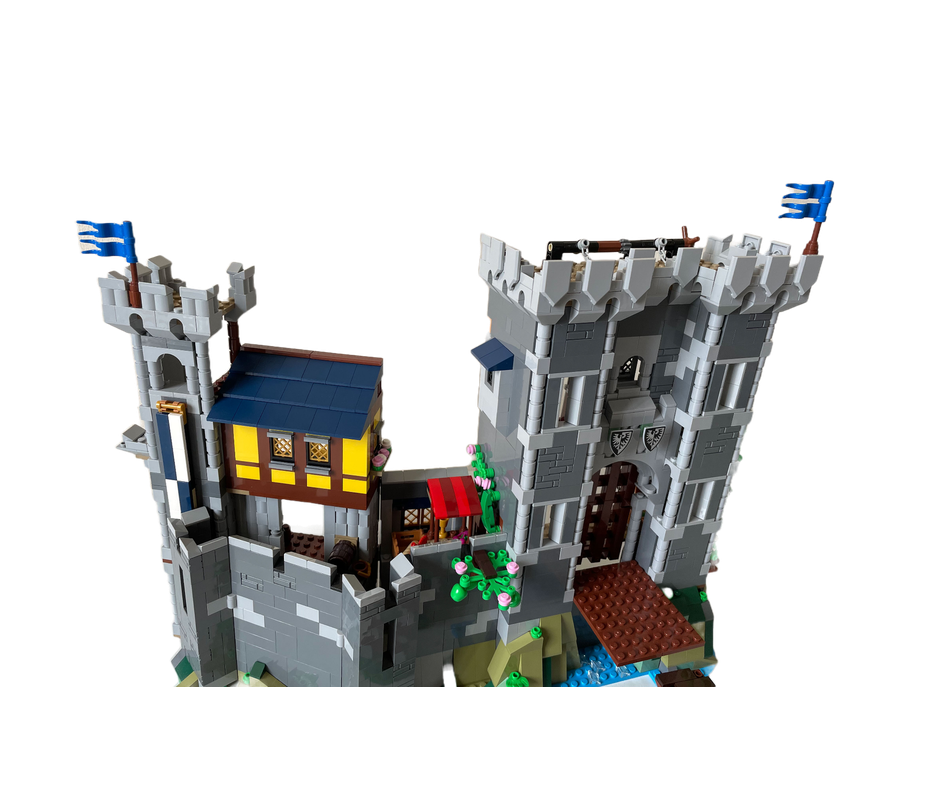 LEGO MOC Blue Knight's Castle Fortress (2x31120 Alternate build) by re ...