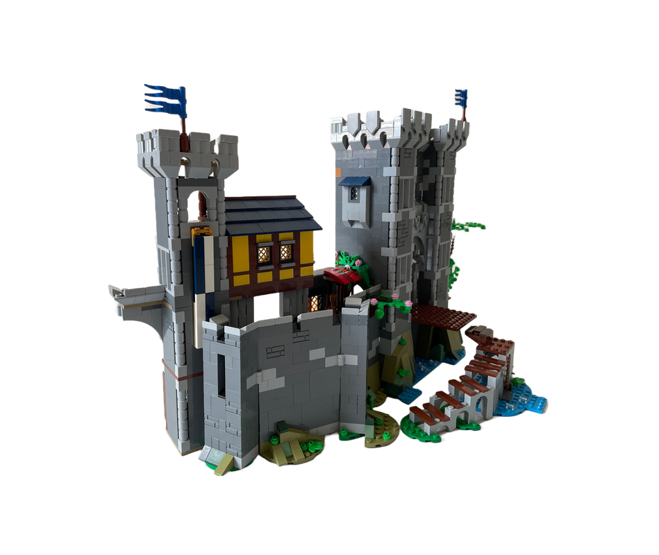 LEGO MOC Blue Knight's Castle Fortress (2x31120 Alternate build) by re ...