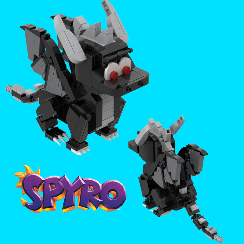 LEGO MOC (Skylander Academy) Dark Spyro by Scoutisaspyable ...