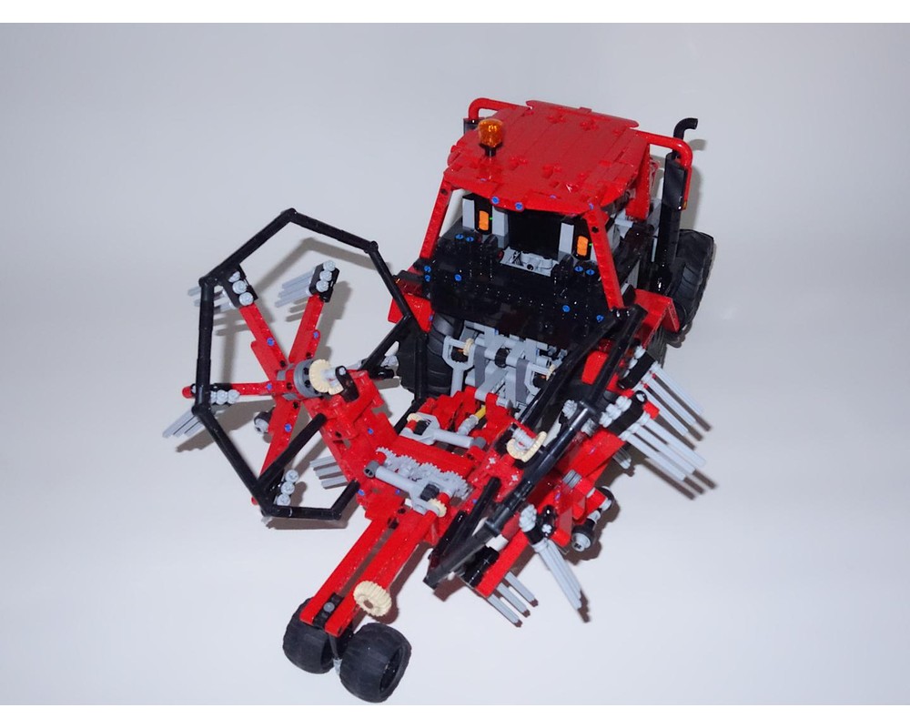 Lego Moc Windrower By Filbert Rebrickable Build With Lego