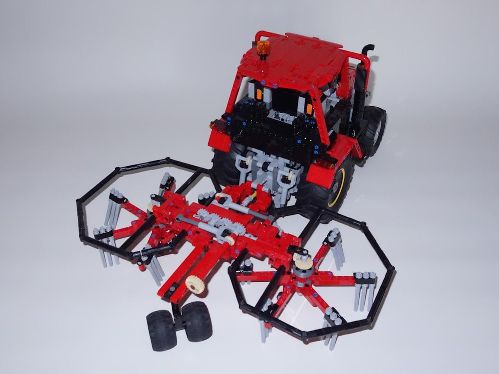 Lego Moc Windrower By Filbert Rebrickable Build With Lego