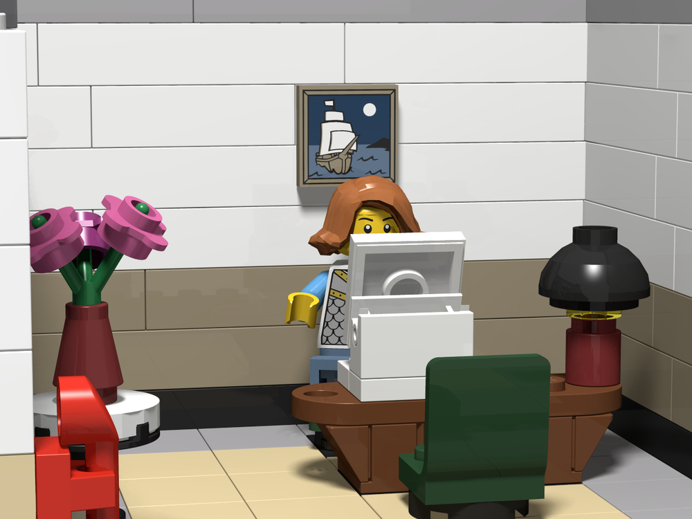 LEGO MOC MODULAR HOSPITAL by andrepsramos | Rebrickable - Build with LEGO