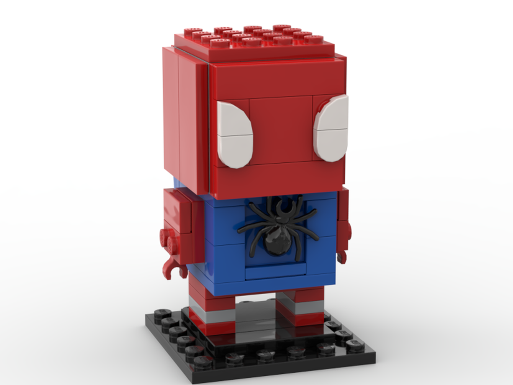 LEGO MOC Marvel Scarlet Spider Brickheadz by charzboi | Rebrickable ...