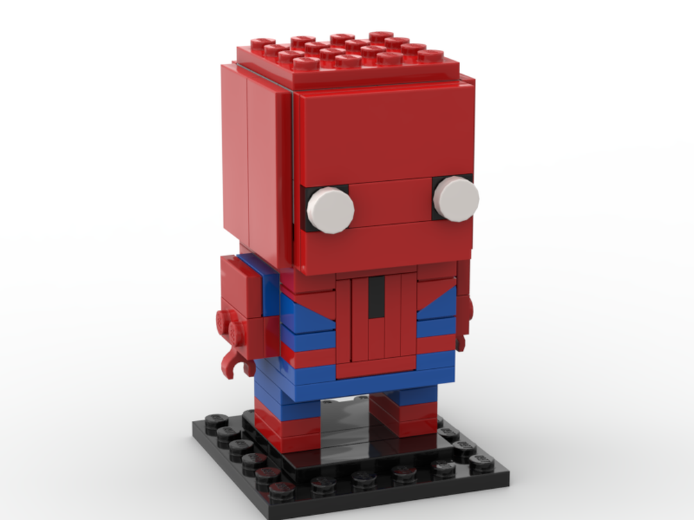 LEGO MOC Marvel Spider-Man Brickheadz by charzboi | Rebrickable - Build ...