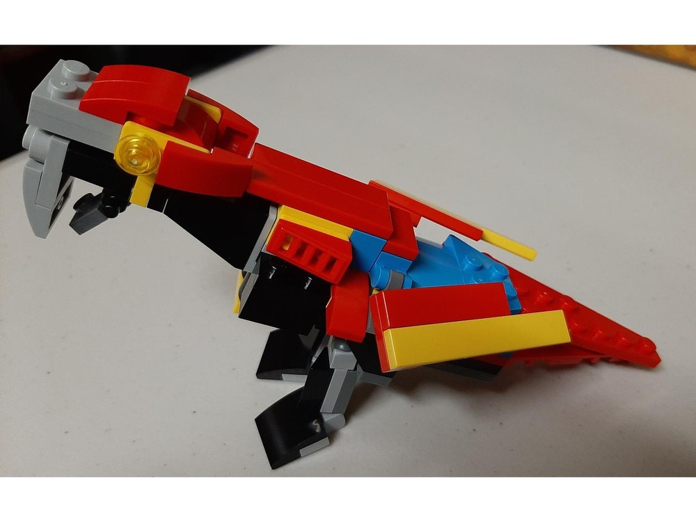 LEGO MOC Scarlet Macaw Parrot by hadz | Rebrickable - Build with LEGO