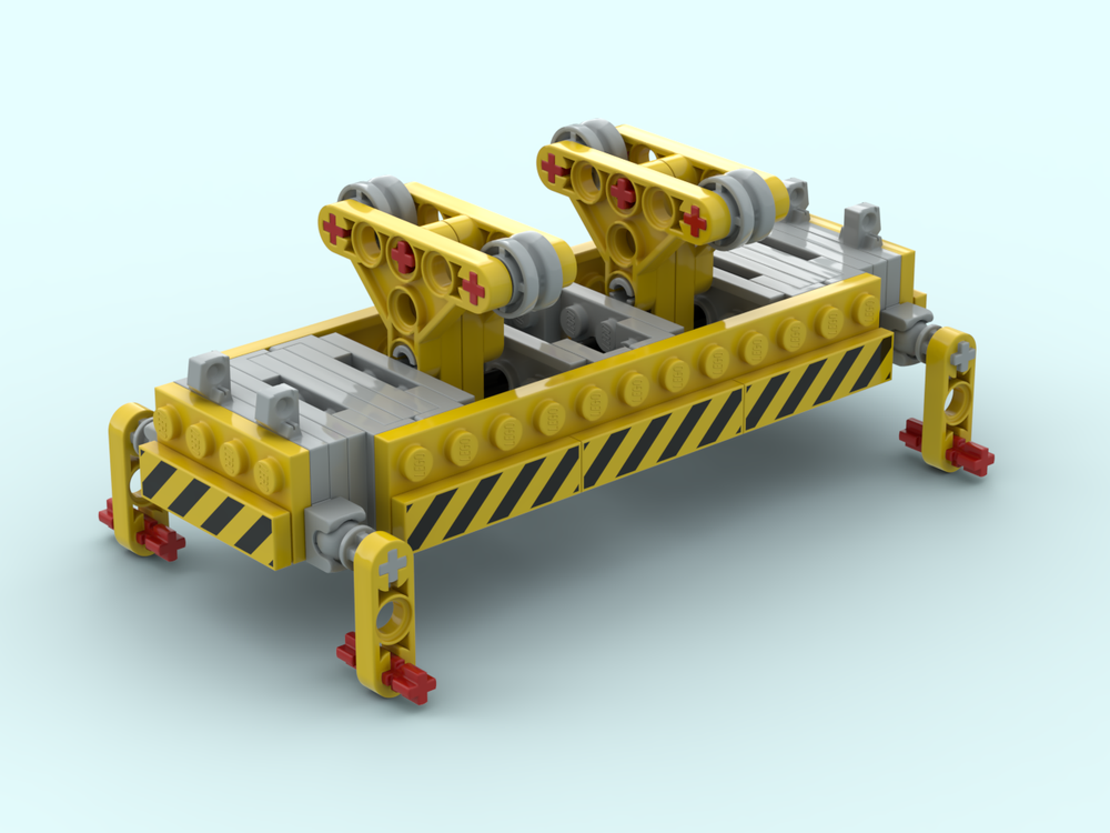 LEGO MOC Shipping Container Hoist - 20ft - 16 stud by Phlattax ...