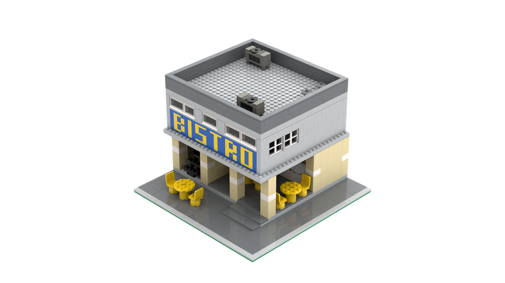 LEGO MOC Malaysian Bistro by JA1881 | Rebrickable - Build with LEGO