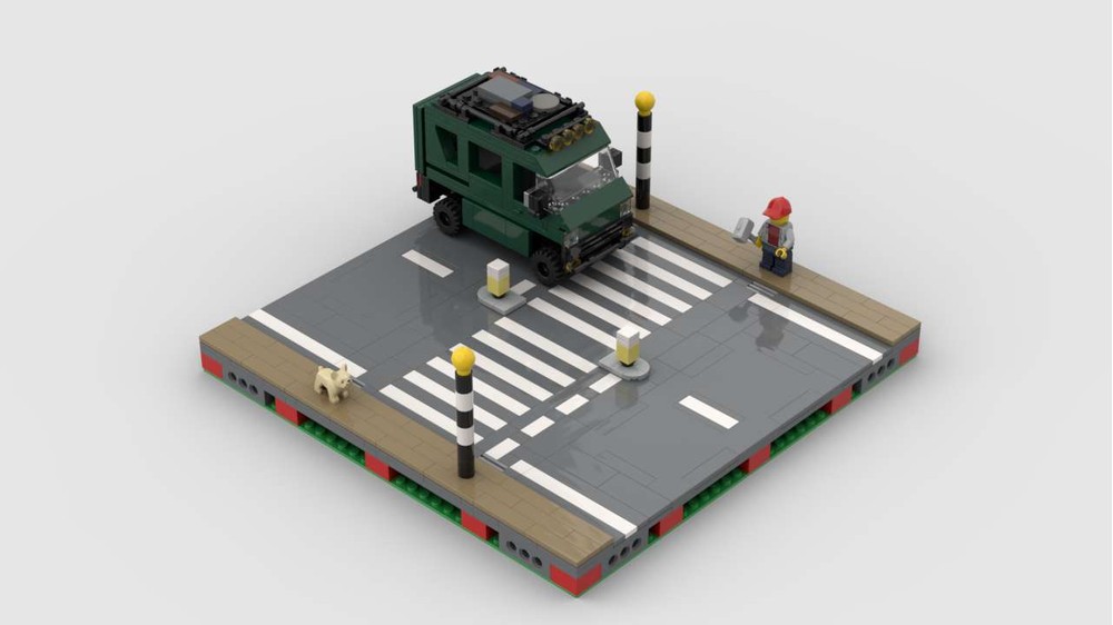 LEGO MOC MILS Roads System by doppiopug | Rebrickable - Build with LEGO