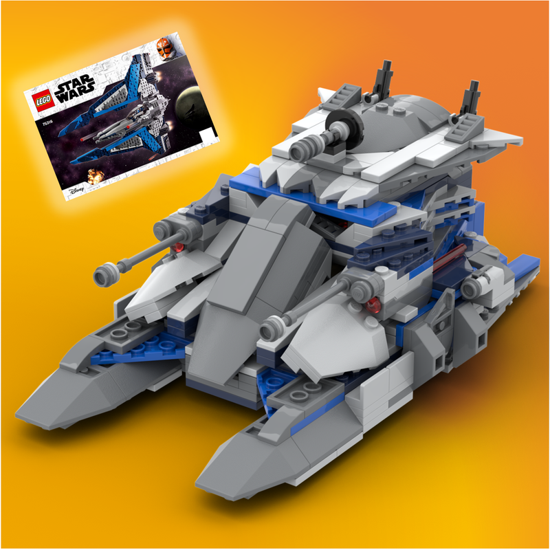 LEGO MOC 75316 - 501st Republic Fighter Tank - Death Watch Edition by ...