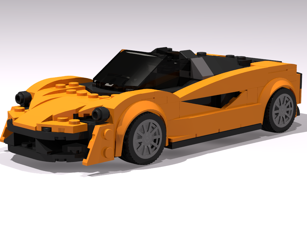 LEGO MOC 2018 McLaren 570s Spider by deconsnowman | Rebrickable - Build ...