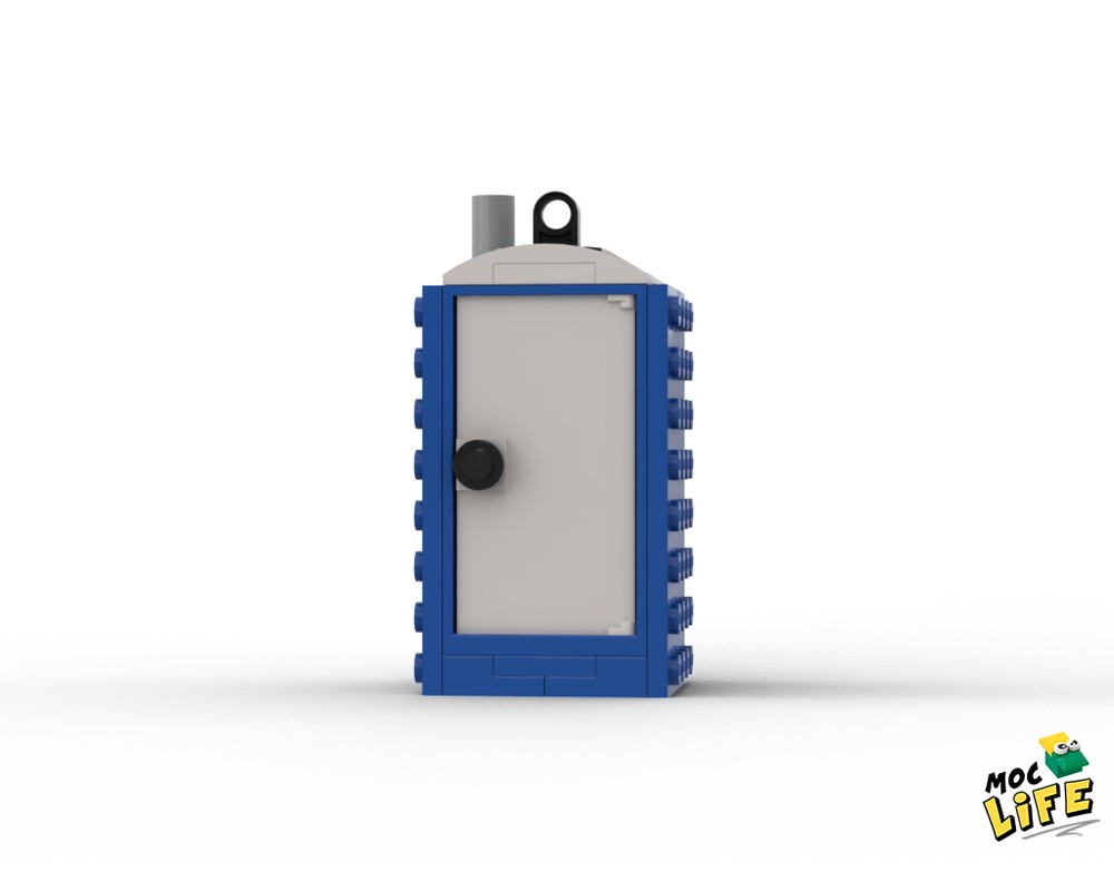 LEGO MOC Chemical toilet by MocLife | Rebrickable - Build with LEGO