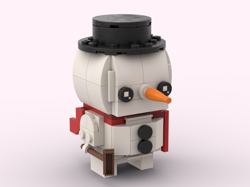 LEGO MOC Lego Minifigure Series 23 - Snowman by GetMeBricked ...