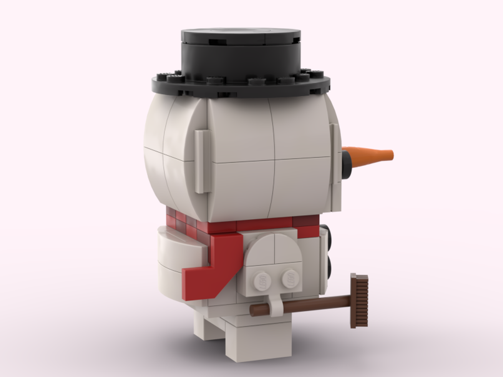 LEGO MOC Lego Minifigure Series 23 - Snowman by GetMeBricked ...