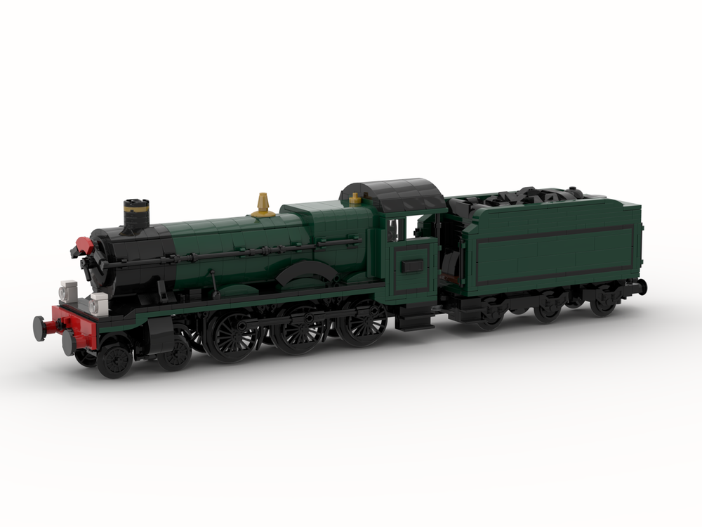 LEGO MOC GWR Hall Class "Kinlet-Hall" Steam Locomotive (8w) by ...