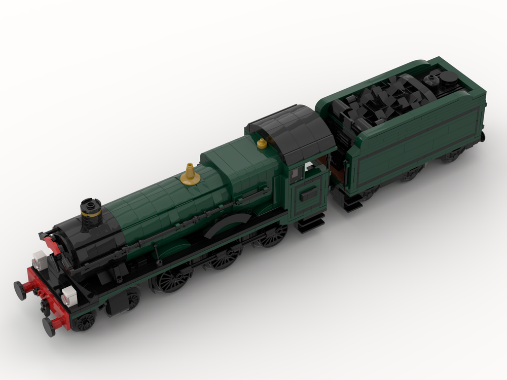 LEGO MOC GWR Hall Class "Kinlet-Hall" Steam Locomotive (8w) by ...