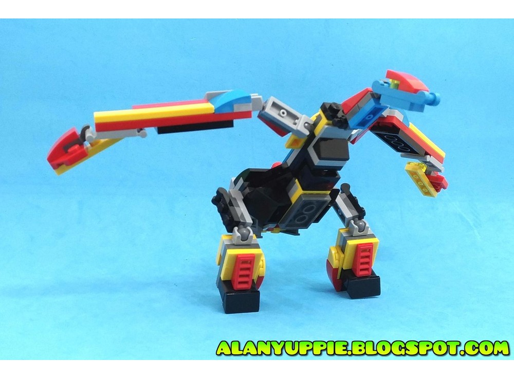 LEGO MOC Transformer Wyvern/ Mythical creature from LEGO Creator 31124 ...