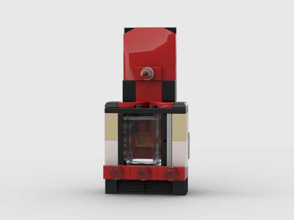 LEGO MOC Fireplace by BloodyPun | Rebrickable - Build with LEGO