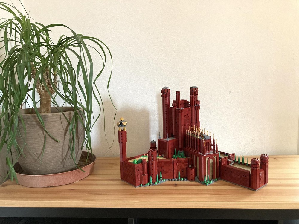 LEGO MOC The Red Keep by brickgloria | Rebrickable - Build with LEGO