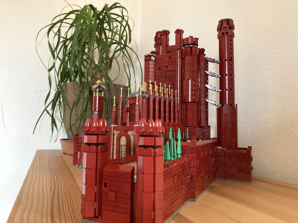 LEGO MOC The Red Keep by brickgloria | Rebrickable - Build with LEGO