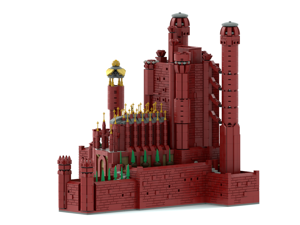 LEGO MOC The Red Keep by brickgloria | Rebrickable - Build with LEGO