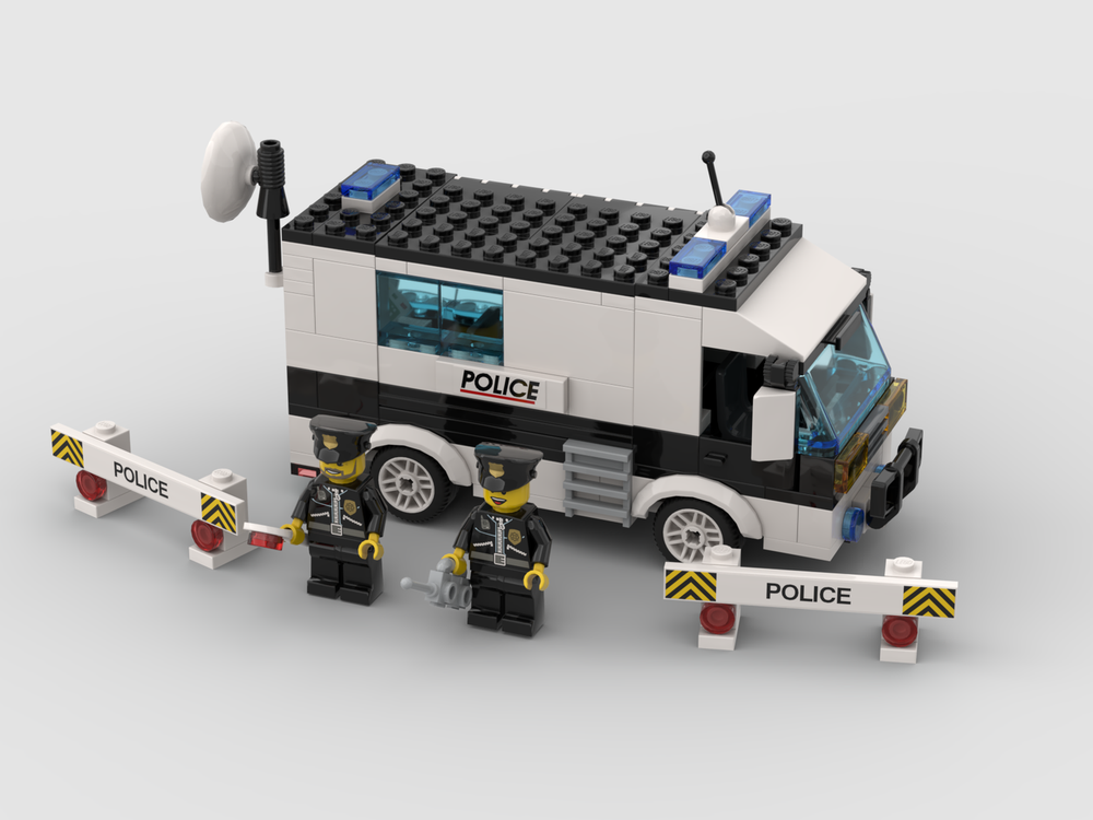 LEGO MOC 6676 - Mobile Command Unit remake by Redness | Rebrickable ...