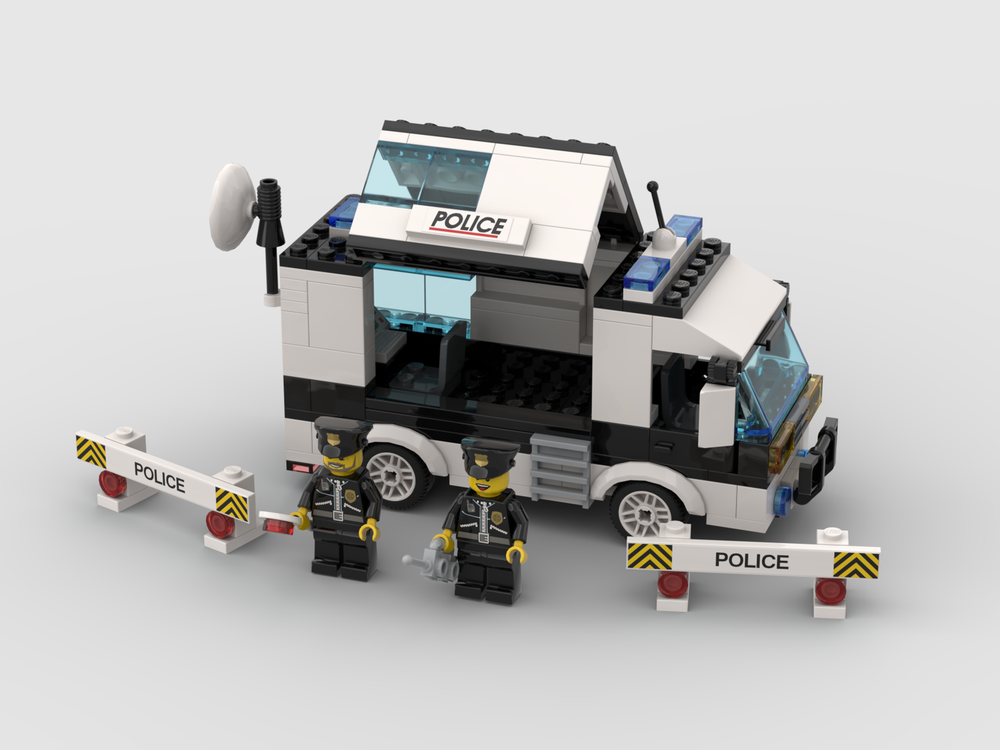 LEGO MOC 6676 - Mobile Command Unit remake by Redness | Rebrickable ...