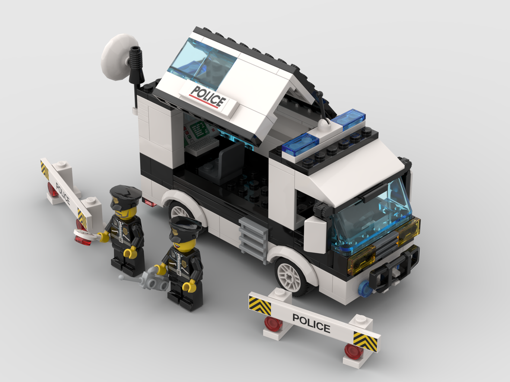 LEGO MOC 6676 - Mobile Command Unit remake by Redness | Rebrickable ...