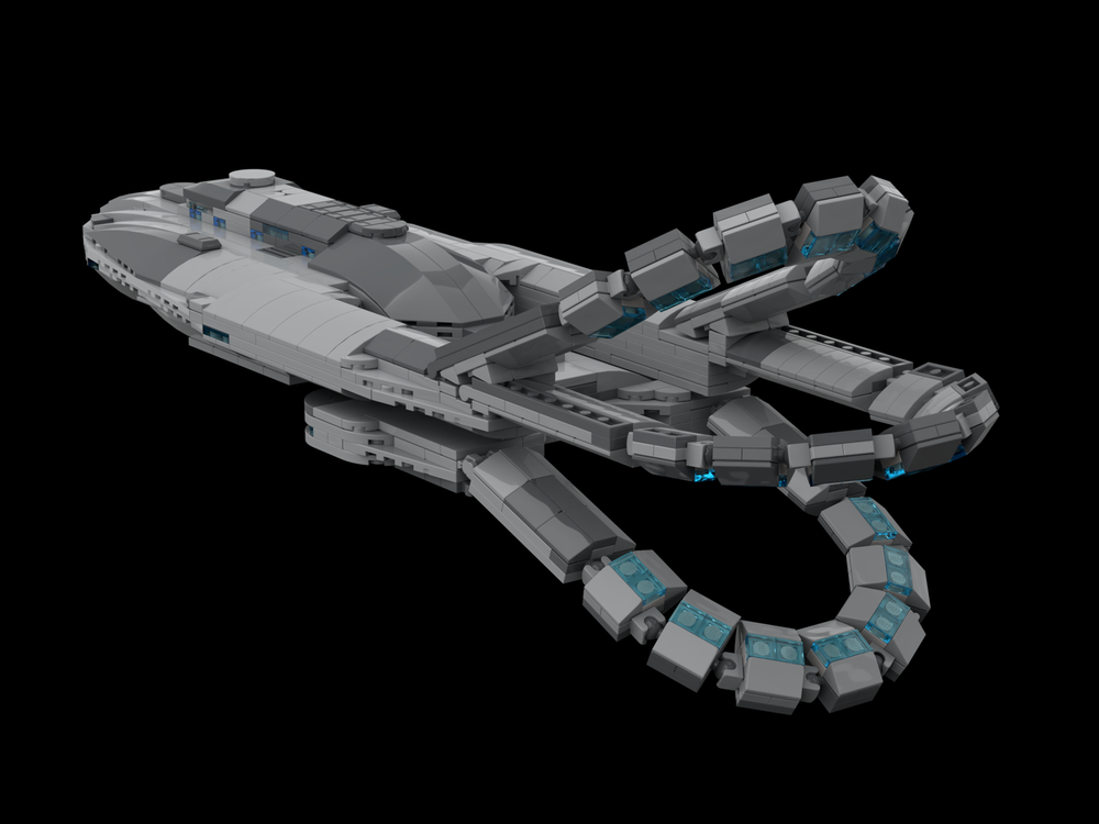 Lego Moc Uss Orville By Magureanpaul Rebrickable Build With Lego